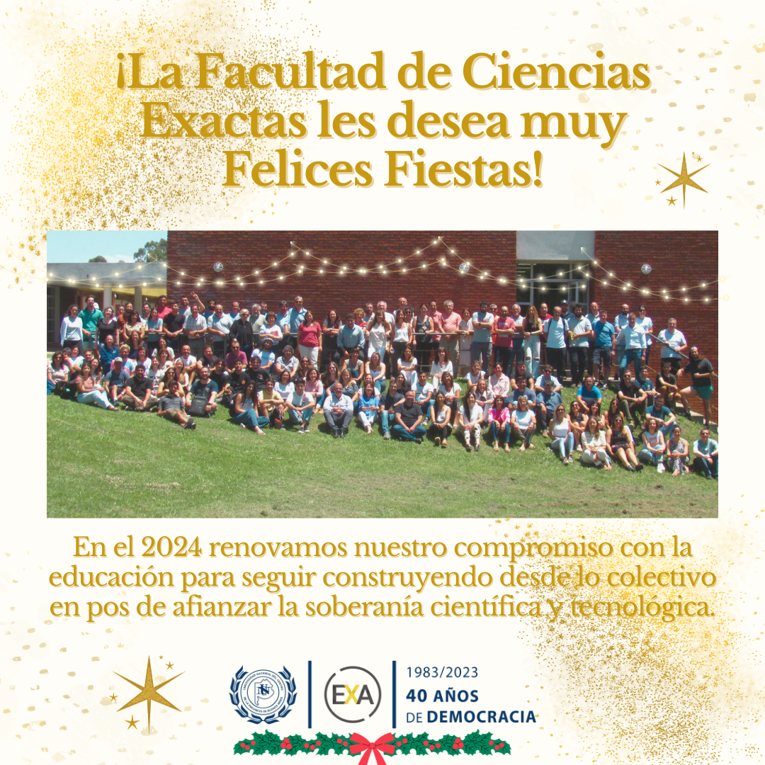 Saludo De Fin De Año Facultad De Ciencias Exactas