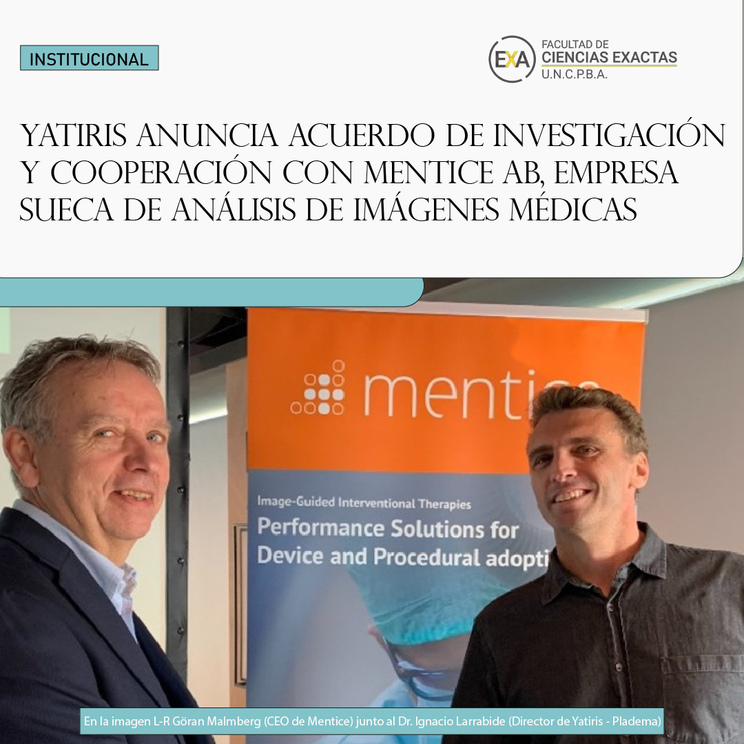 Yatiris anuncia acuerdo de investigación y cooperación con MENTICE AB ...